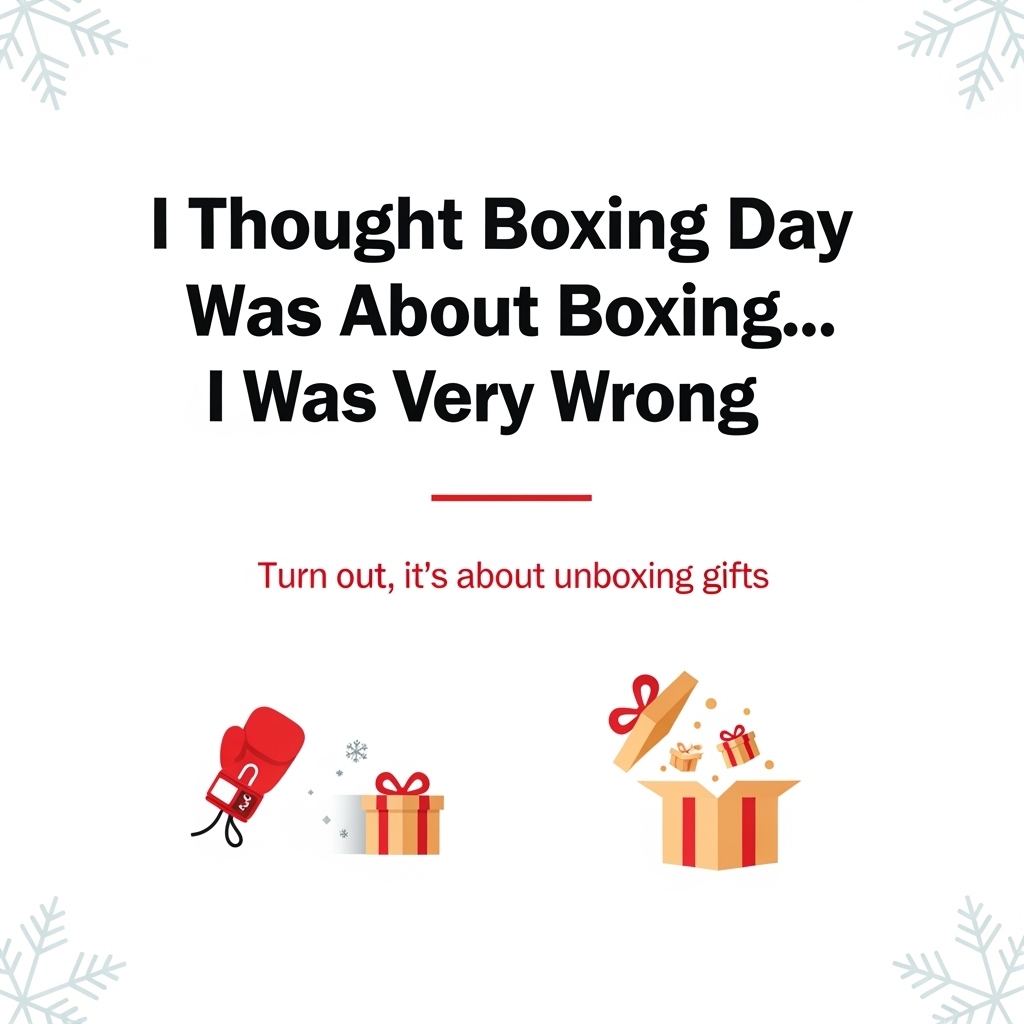 Boxing Day, Thanksgiving, and the Funny Things We All Learn Along the ...